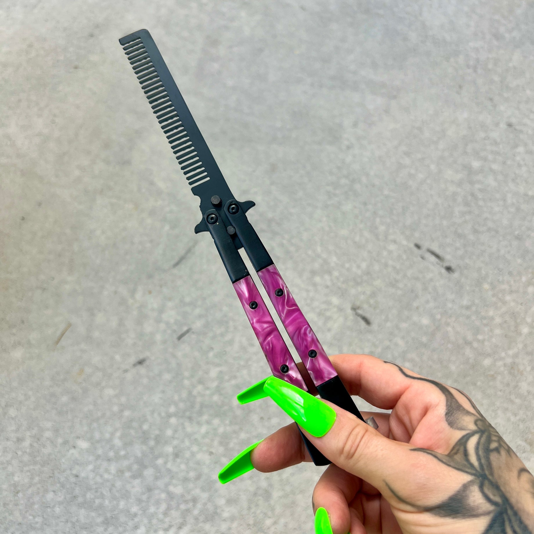 Buy Butterfly Folding Blades | Rainbow Butterfly Knife | For Sale ...