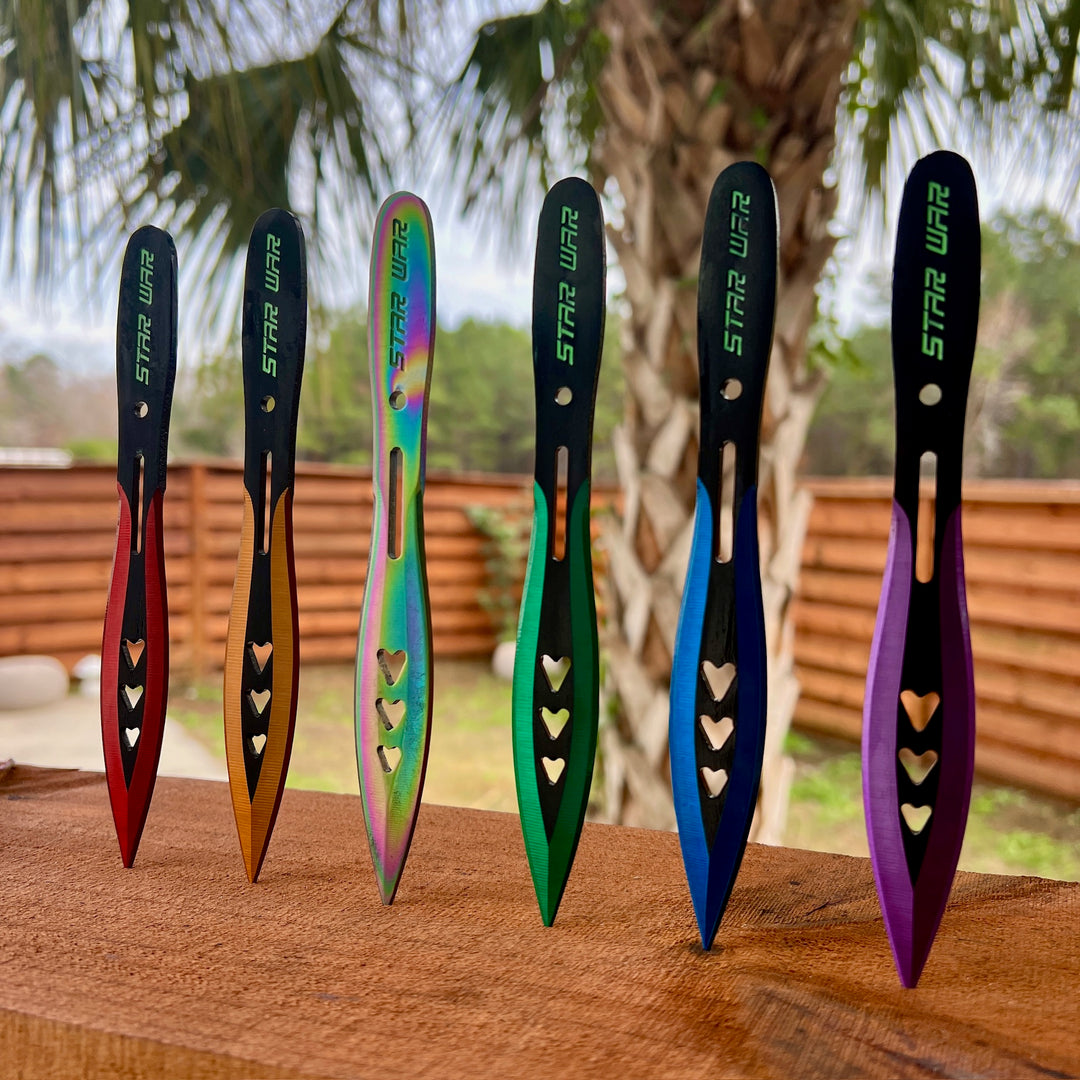 Order 6 Piece Assorted Thrower Set Online | Blades For Babes