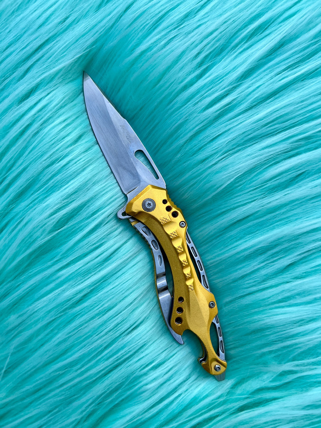 Goldeneye Spring Assisted Blade – Blades For Babes