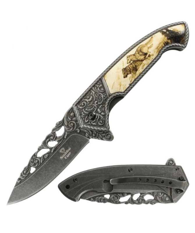 The Great Chase Spring Assisted Blade – Blades For Babes