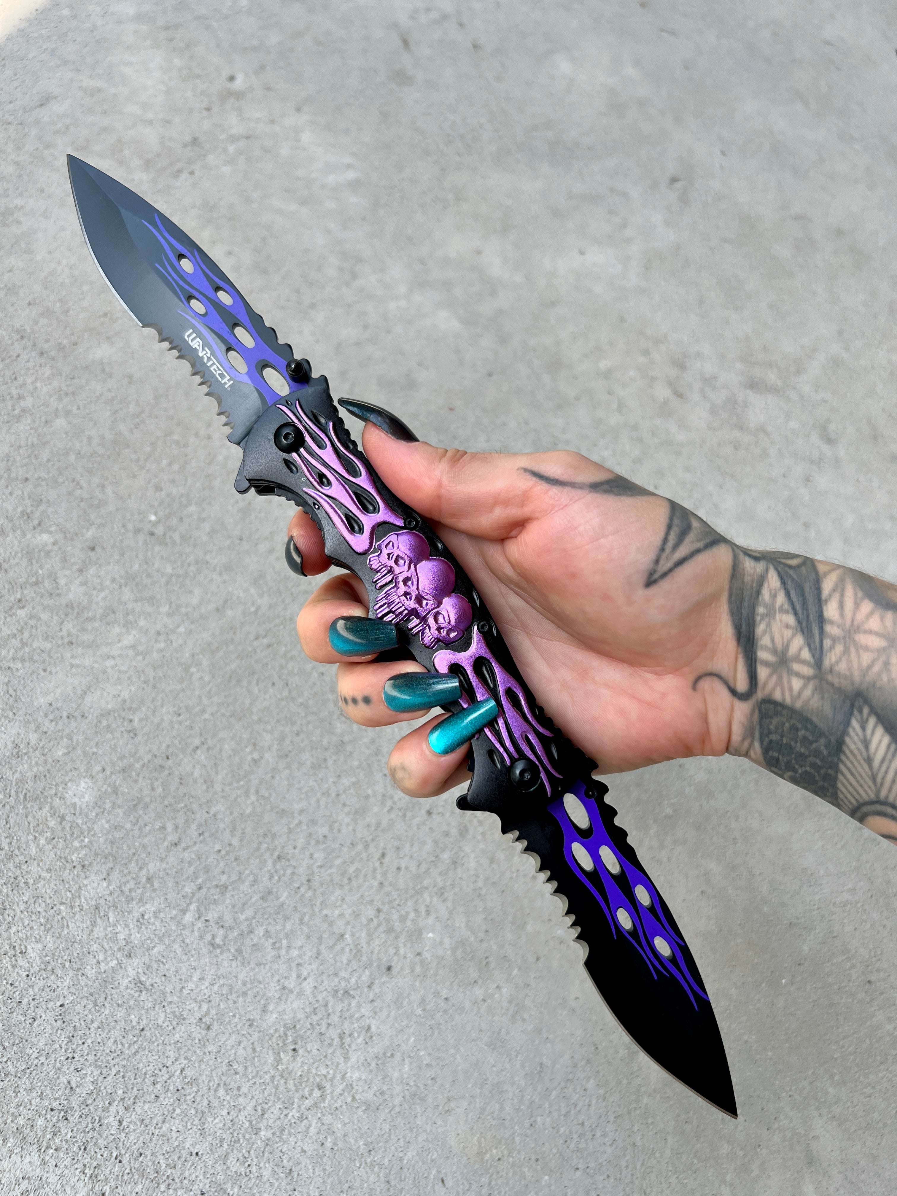 Saturn Skull Dual Blade – Blades For Babes