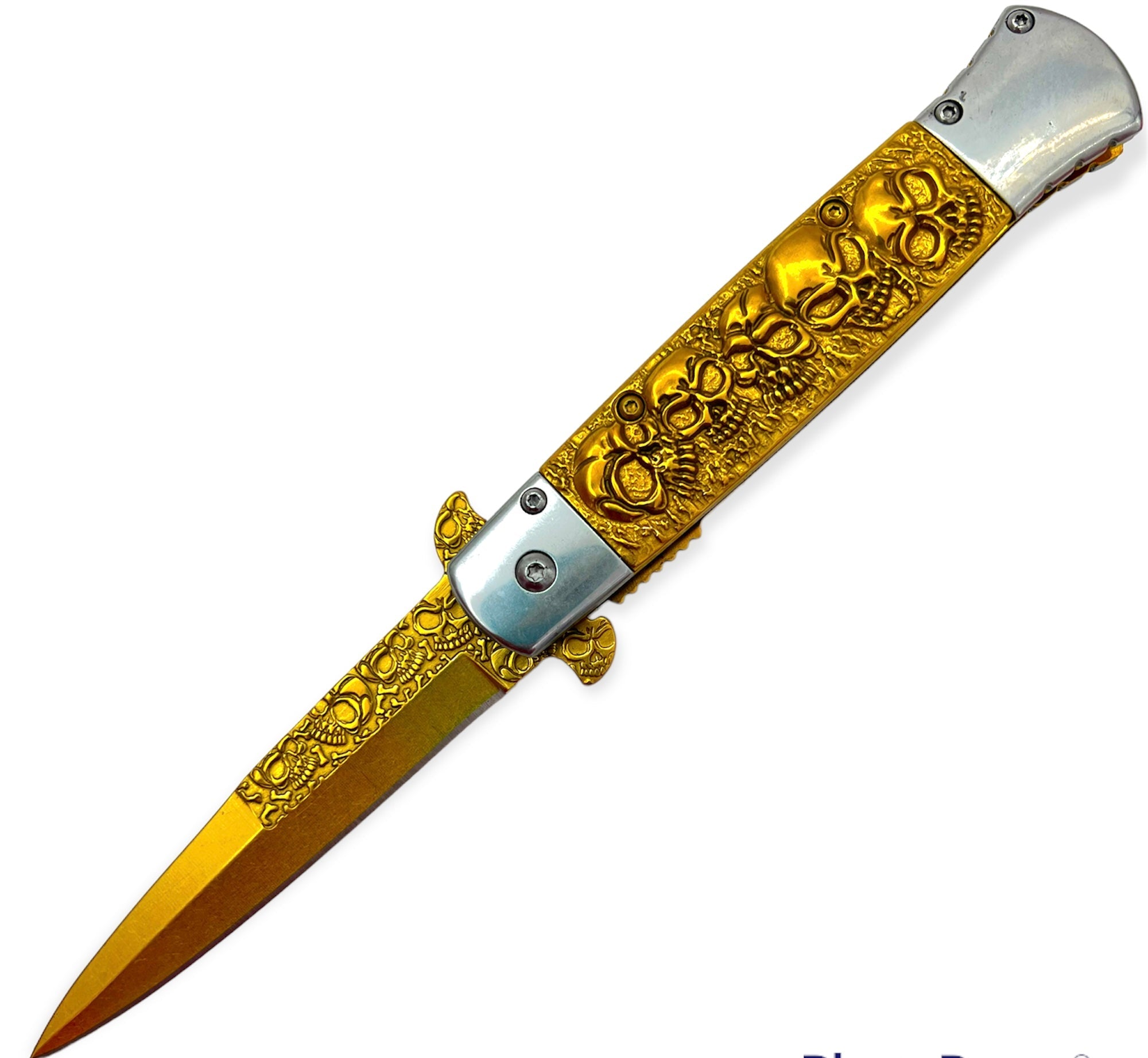 Gold Skull Blade – Blades For Babes