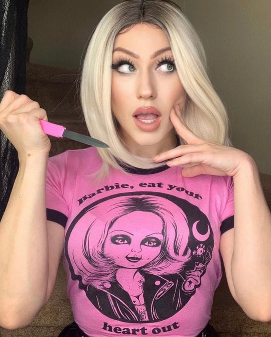 Get Pink Comb Knife Online From Blades For Babes